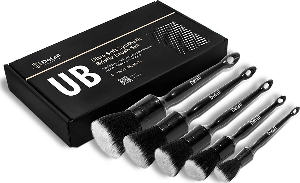 Комплект кистей Detail DT-0409