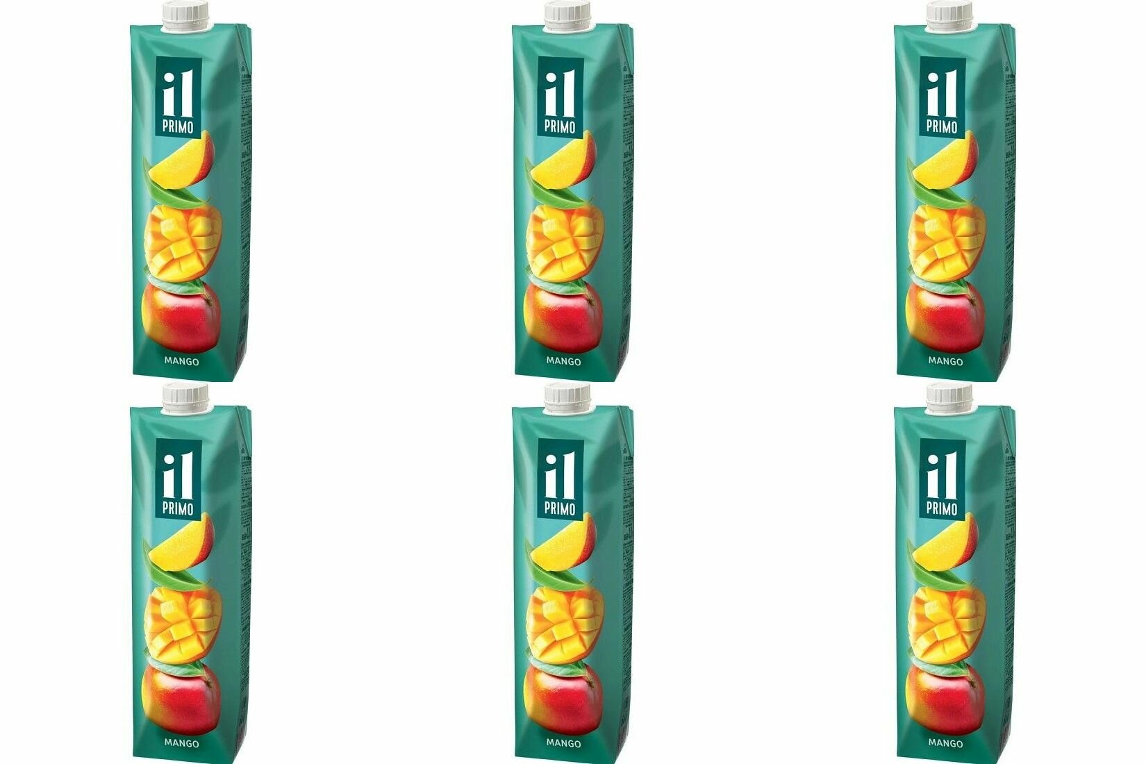 IL PRIMO Нектар с мякотью Манговый, 1 л, 6 шт в коробке