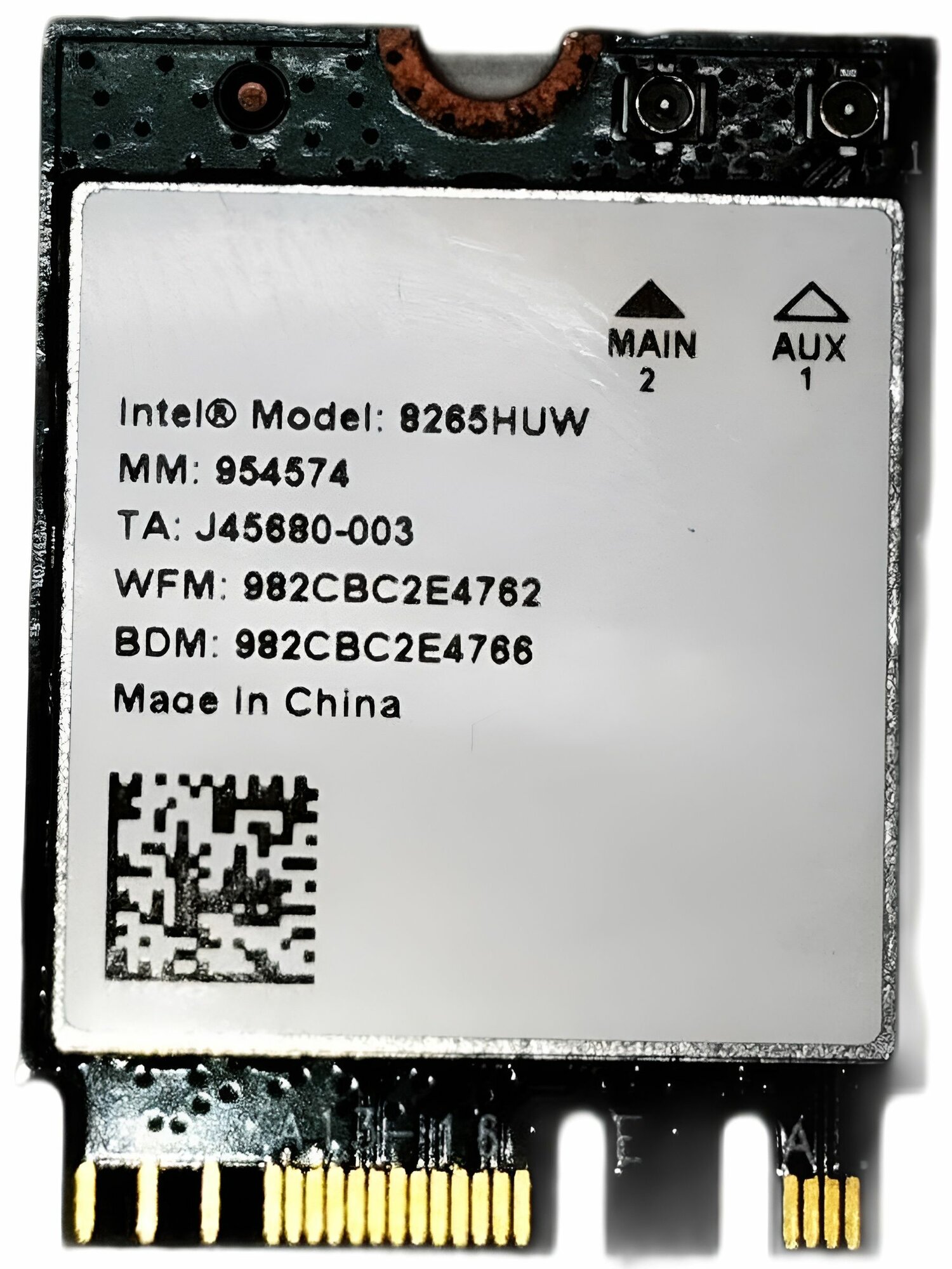 Wi-Fi Bluetooth адаптер 8265HUW