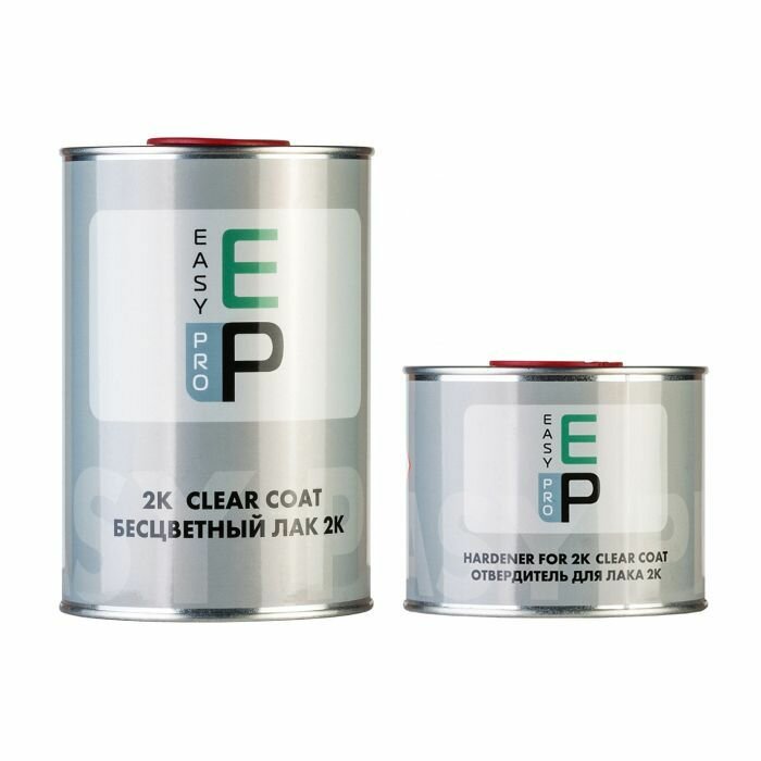 Easy Pro Лак MS бесцветный + отвердитель стандартный, объем 1 л. + 500 мл.