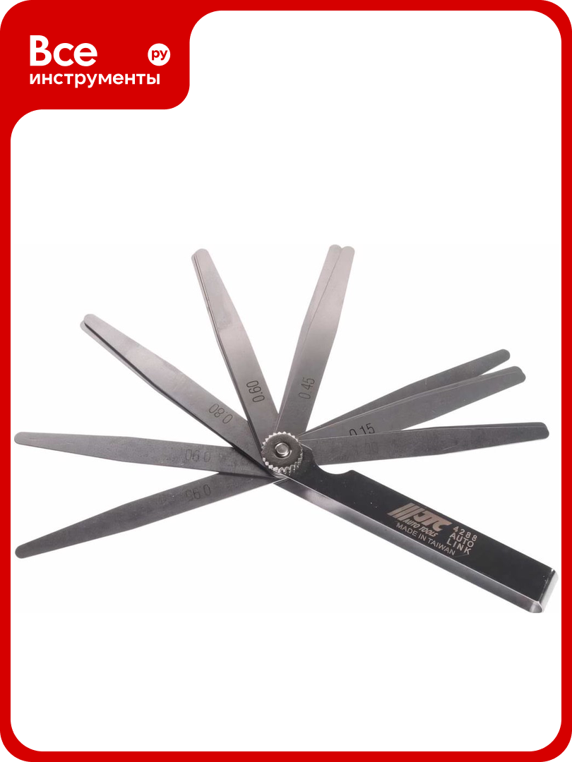 Набор щупов для установки зазора JTC 4288, для настройки зазора подшипников