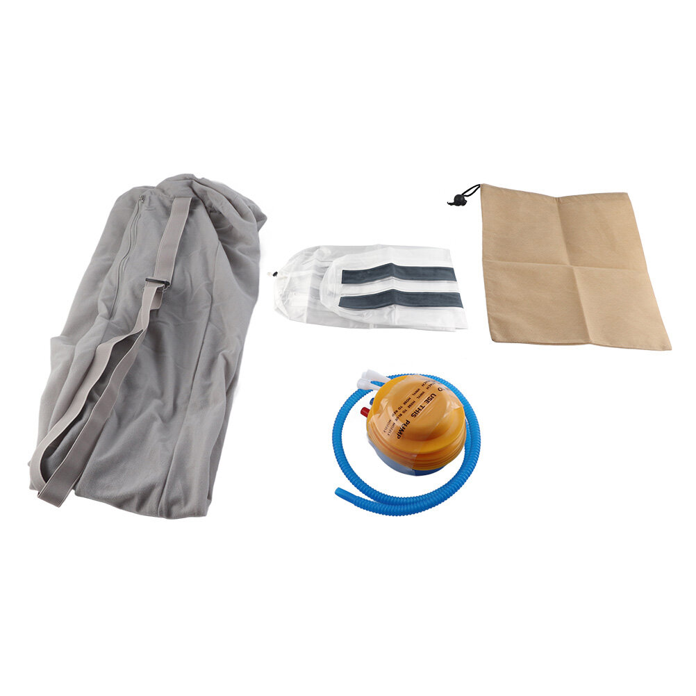 2pcs Inflatable Crib Guardrail Baby Kids Bed Bumper Antifall Nonslip Protective Rail for Home Travel