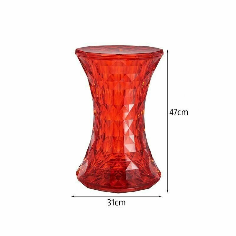 Табурет, для общественных мест, максимальная нагрузка до 100кг, ABS пластик, ар-деко