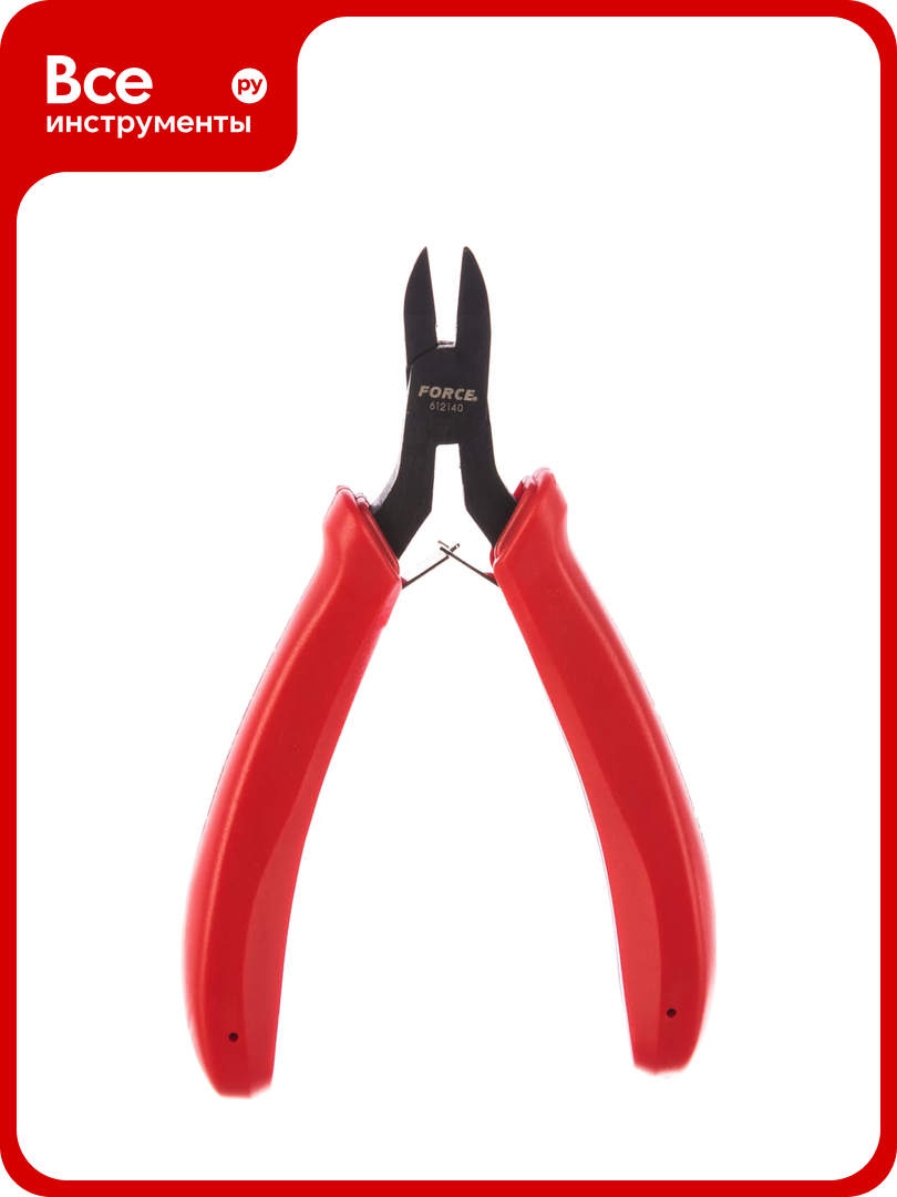 Диагональные кусачки 110мм FORCE, раскрытия губок
