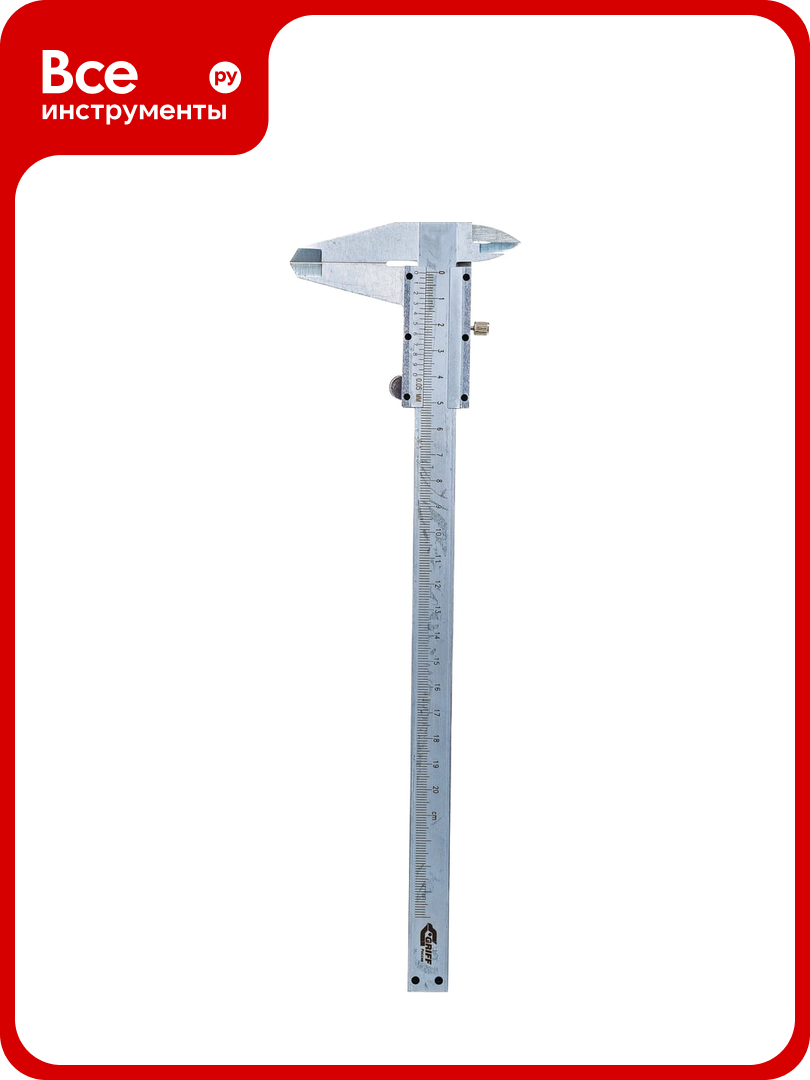 Штангенциркуль ШЦ-I-200-0,05 ГОСТ 166-89 GRIFF D162037, для внутренних измерений