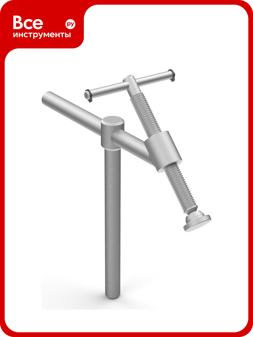 Струбцина зажимная Keepler-Stan Tr14 200мм под 45 град для сварочного стола D16 УФ-21352