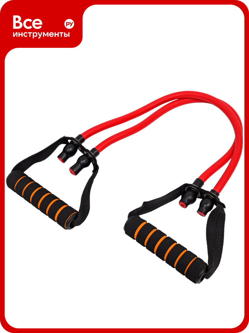 Многофункциональный эспандер с ручками Победитъ SE-06, нагрузка до 27 кг, Имеет компактный размер