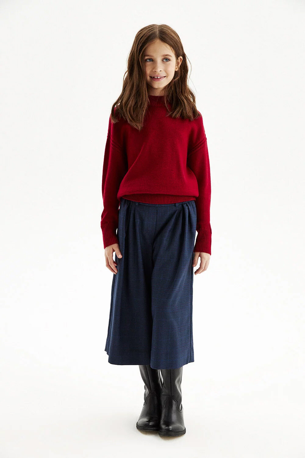 Брюки школьные на резинке