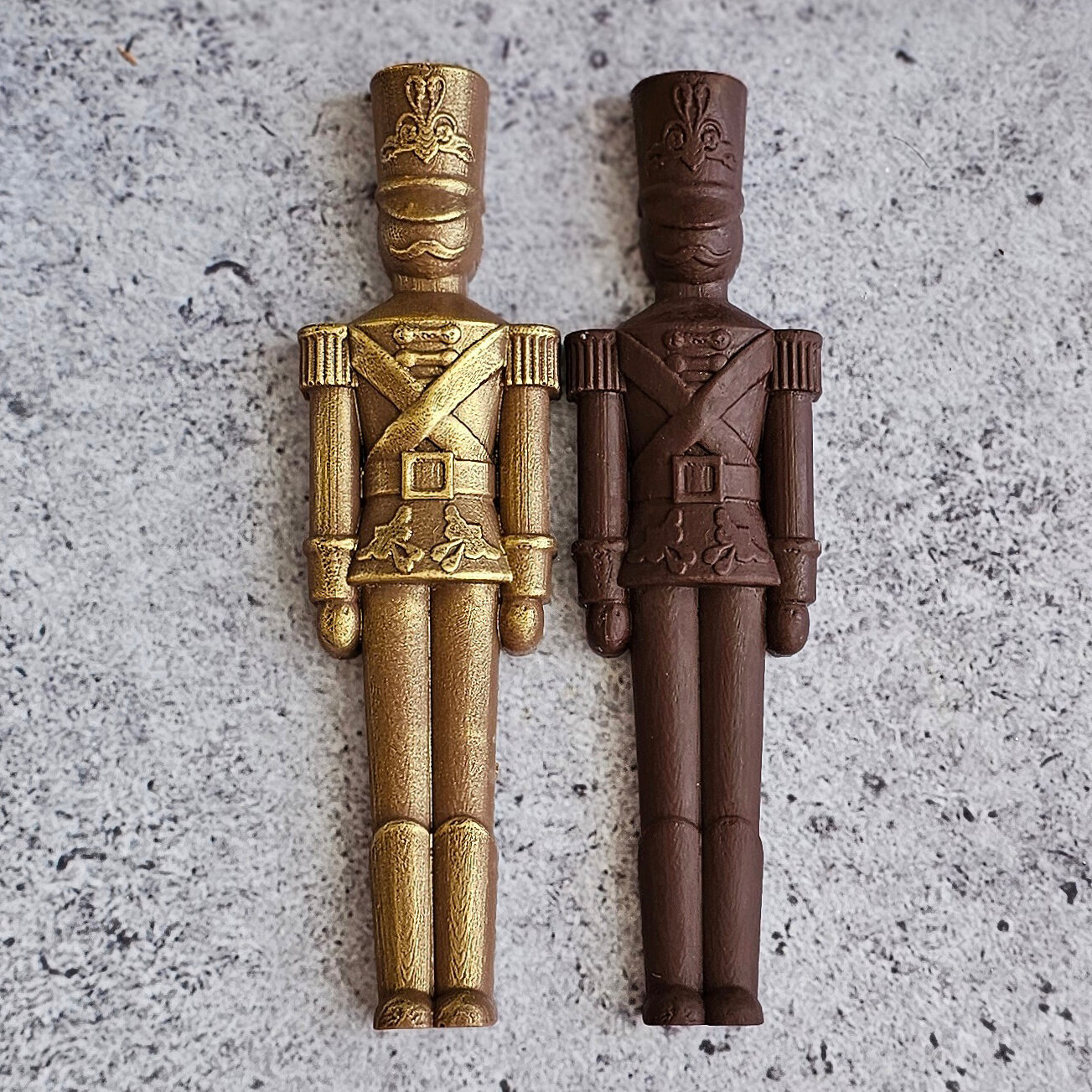 Силиконовая форма для шоколадных плиток Brilliant Mold. Молд Солдатик