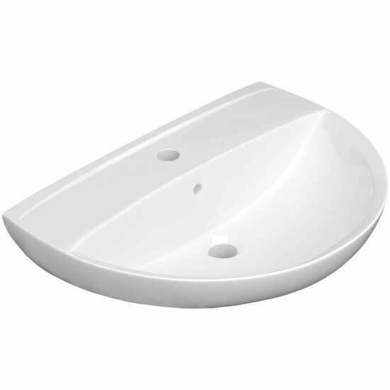 Раковина Керамин симпл 55 белый глянец