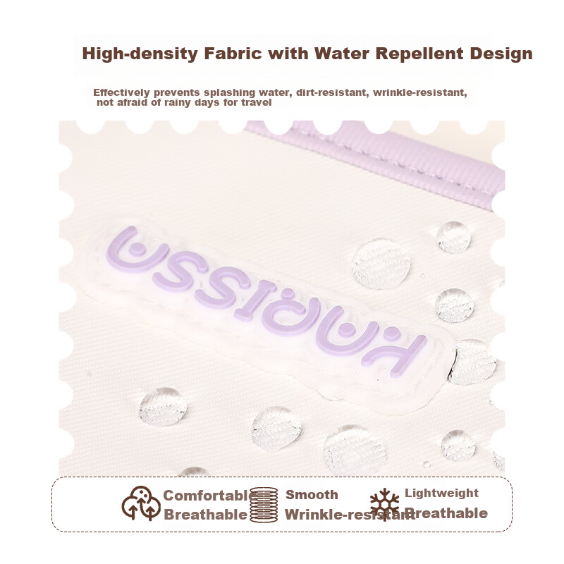 COOLBABY High School Student Backpack Large Capacity Multi-compartment Backpack for Girls High School Students Carissa Series