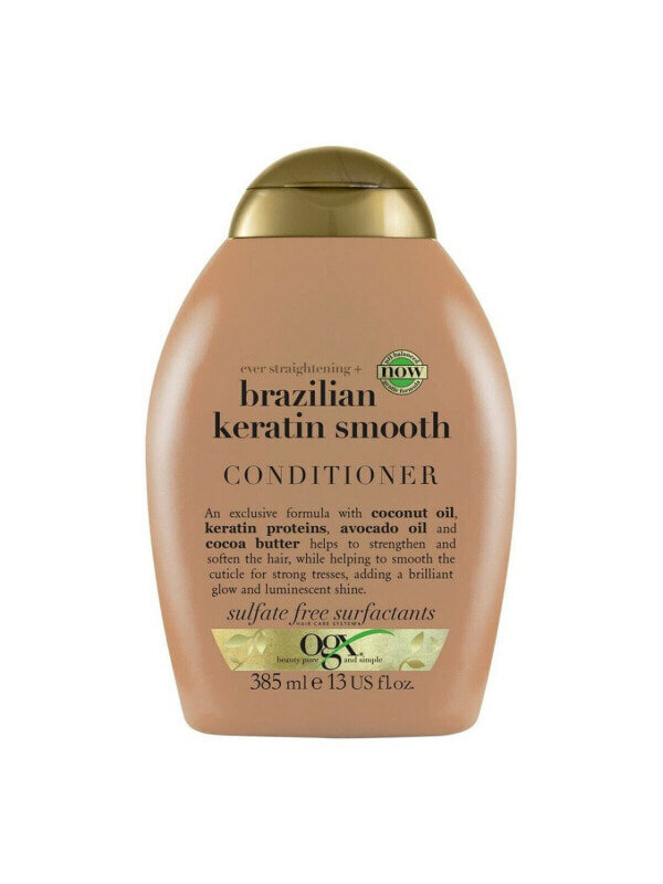 Кондиционер для волос OGX Brazilian Keratin - Увлажняющий и смягчающий 385 мл