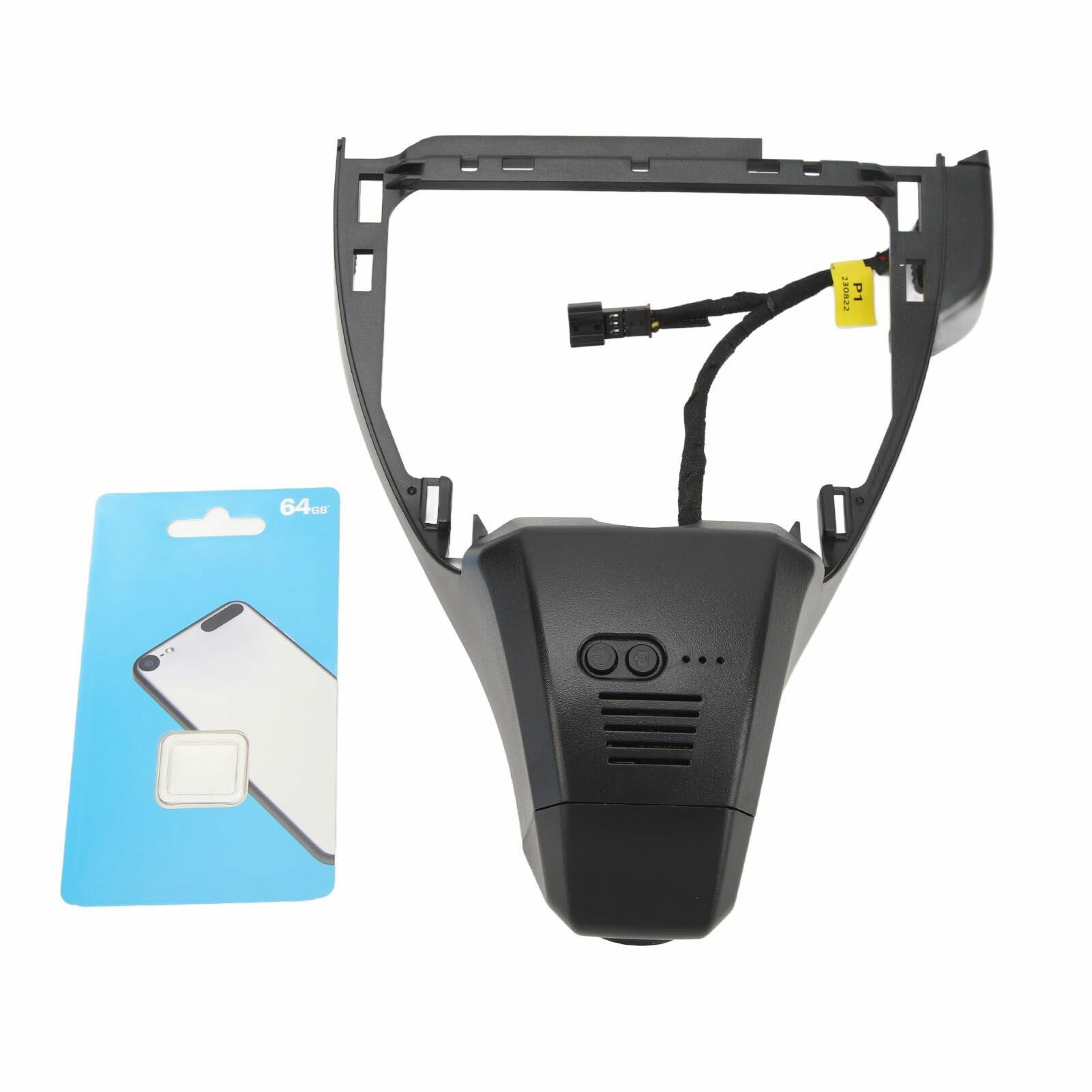 (с видео) Тюнинг авто: видеорегистратор VW ID.4/ID.6 (DZ-18), 1080P, 1 камера