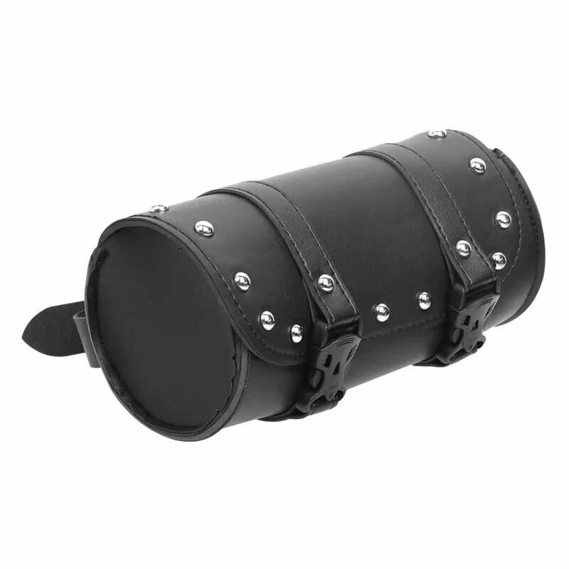 Кожаная сумка-кофр BLALION для мотоцикла, водонепроницаемая, для инструментов, на заднее сиденье, для гонок, в форме бочки