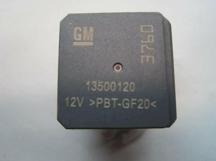 Реле 13500120, 3760 Шевроле Авео Т300 Круз многофункциональное Cерое MC22B