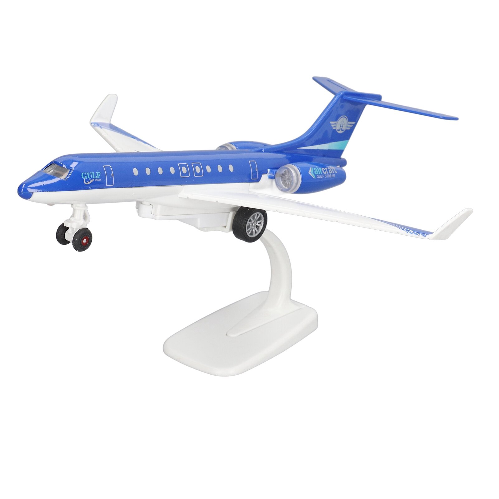 Модель самолета из сплава G650, бизнес-модель самолета, модель пассажирского самолета, демонстрационная модель самолета со светом и звуком