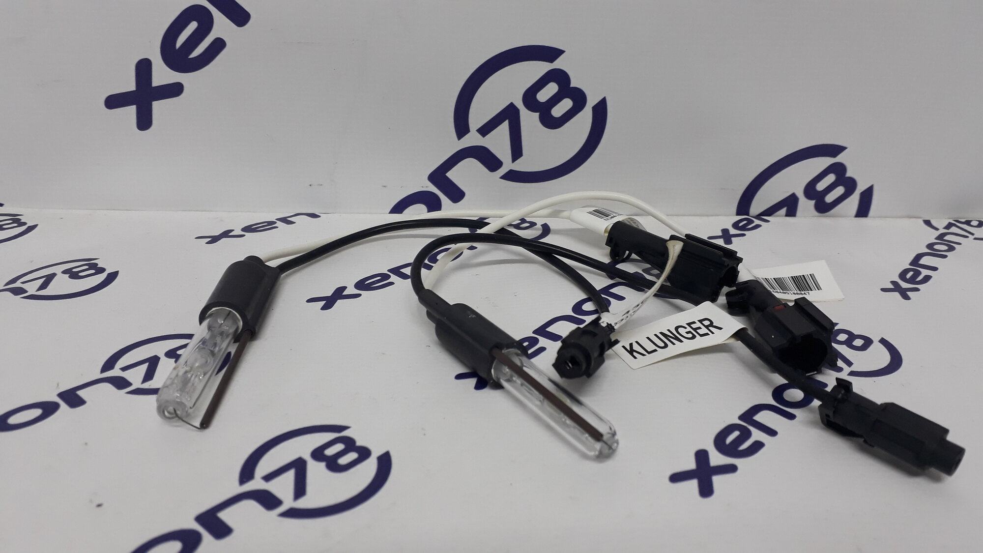 Ксеноновые лампы DH1 (21 mm) Klunger 4300K 35W для биксеноновых линз (модулей) Q5 (керамика, тепло-белый свет) - 2 шт.