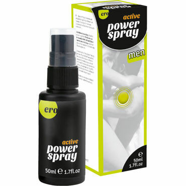 Hot Active Power Spray Men, 50мл Спрей для мужчин, усиливающий эрекцию