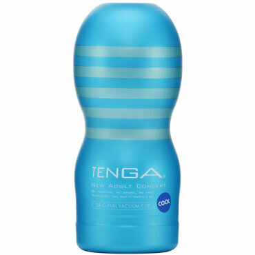 Tenga Original Vacuum Cup Cool Мастурбатор и смазка с охлаждающим эффектом