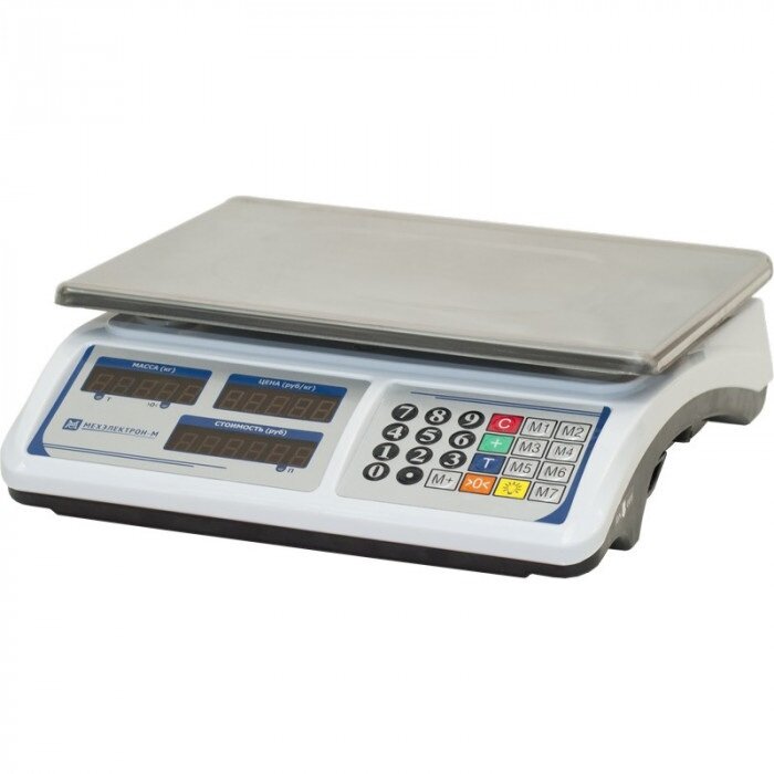 Весы торговые мехэлектрон-м ВР4900-15-2Д-ДБ 16 (LED)
