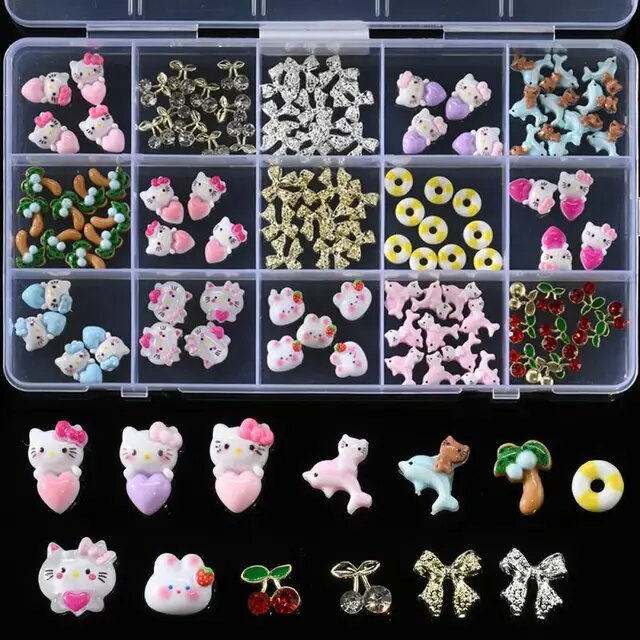 Набор украшений для ногтей MINISO Hello Kitty