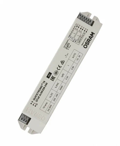 ЭПРА Osram QTZ8 2 x 36 для люминесцентных ламп T8, электронный