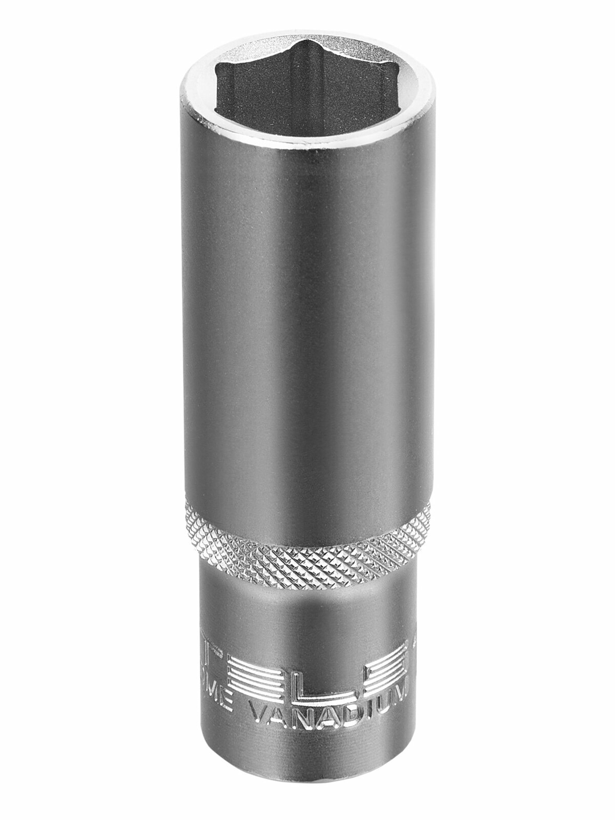 Головка торцевая удлиненная Stels 18 мм, шестигранная, CrV, под квадрат 1/2 13881