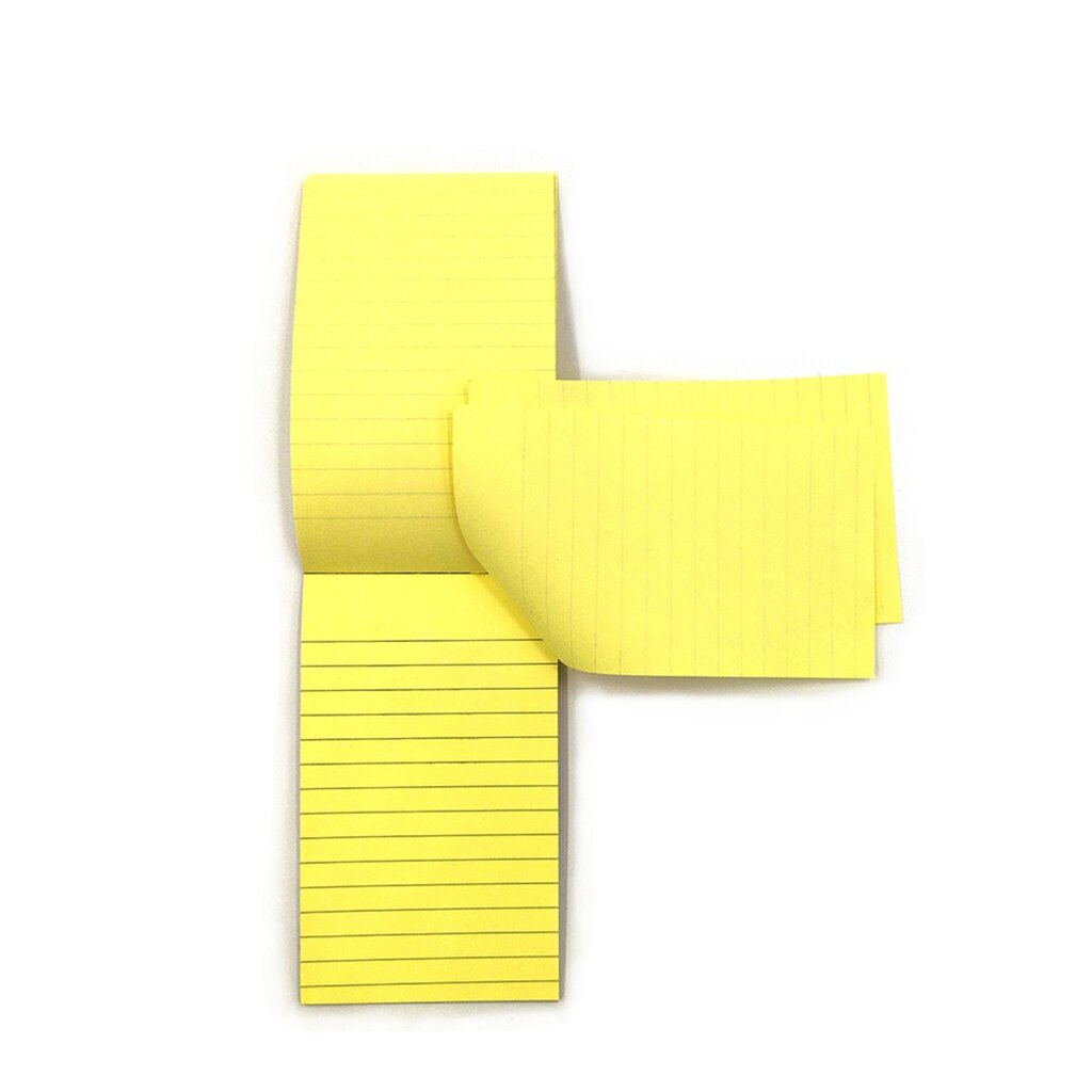 Набор из 6 желтых блокнотов формата А7