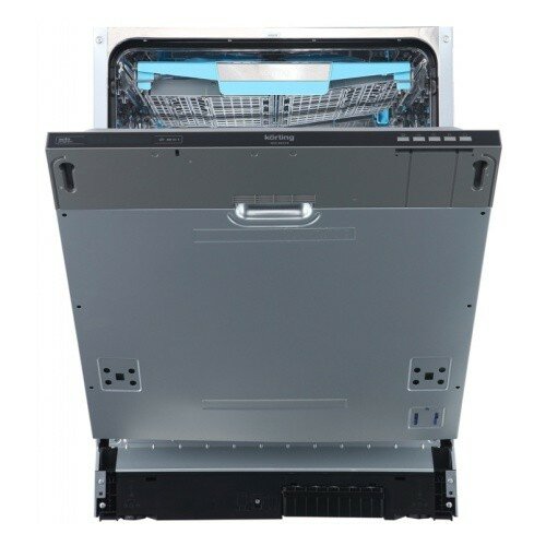 Встраиваемая посудомоечная машина Korting KDI 60570, серебристая, 60см, 14программ, 2100Вт