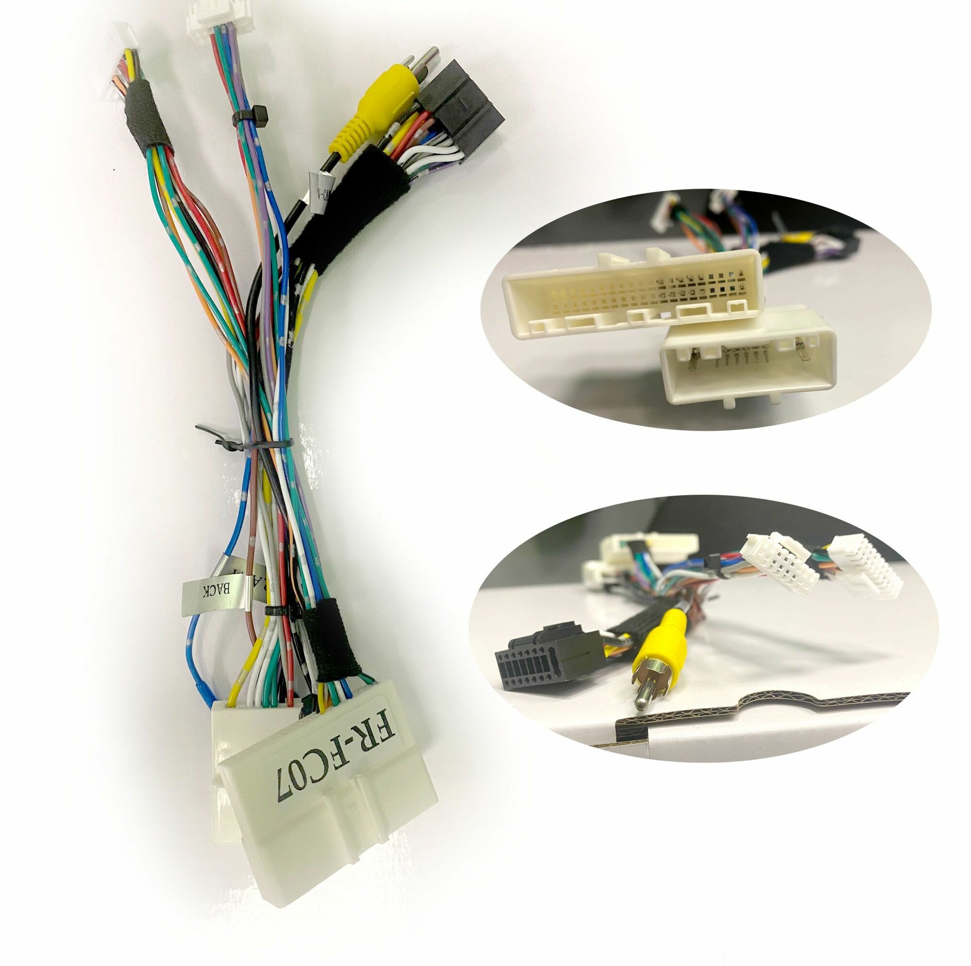 XTA провод RENAULT Arkana (16pin) c одной камерой ЗВ (Incar FR-FC07)