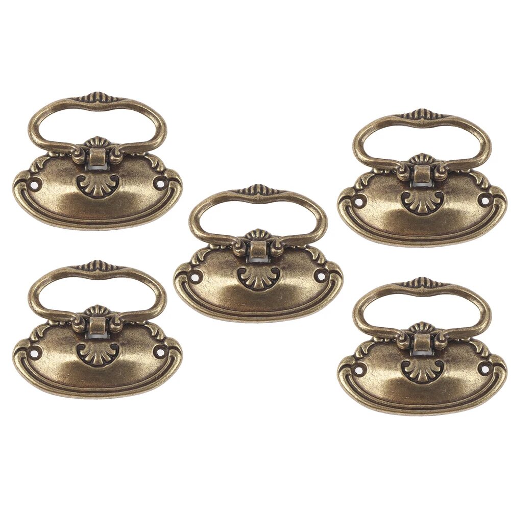 5 шт, мебельные ручки, ручки для ящика, шкафа, шкатулка для драгоценностей, декоративные ручки, винтажные ручки для ящиков, мебельная фурнитура