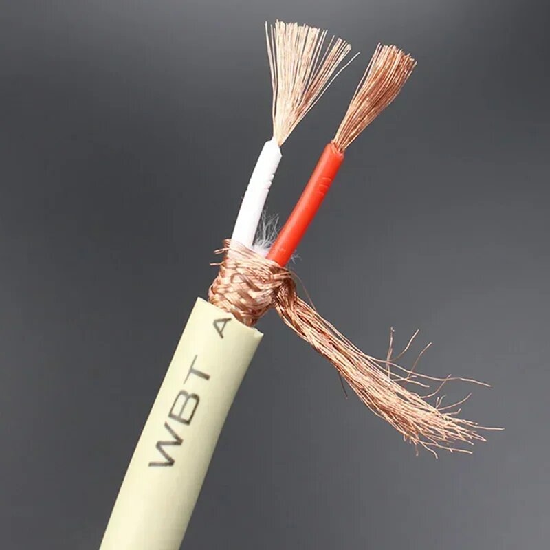 Аудиоудлинитель CUICUI EGG WBT-888 2-жильный OFC медный RCA XLR