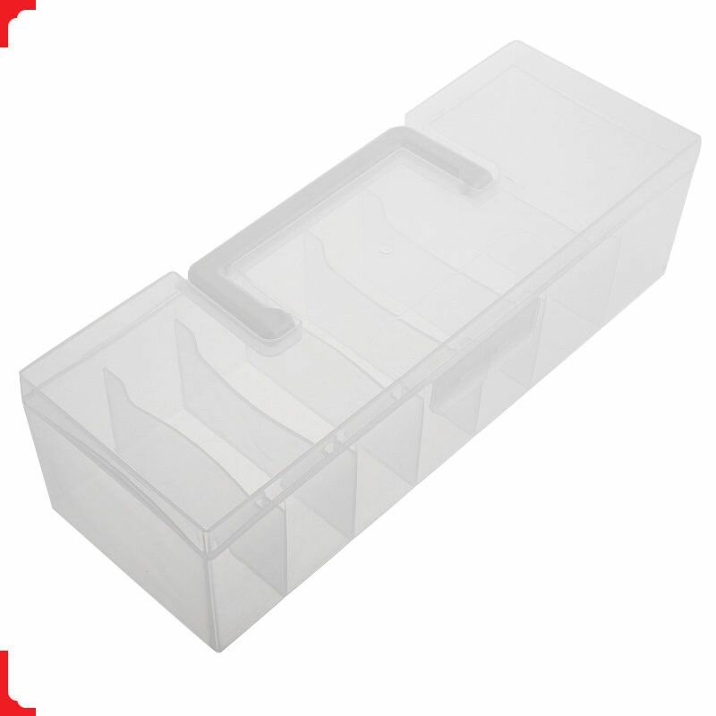 Прозрачный органайзер для садовых семян, сумка для хранения, коробка для карточек 28.00X10.00X7.20CM