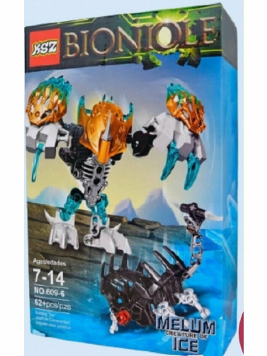 Конструктор Мелум - Тотемное животное Льда, 609-6
