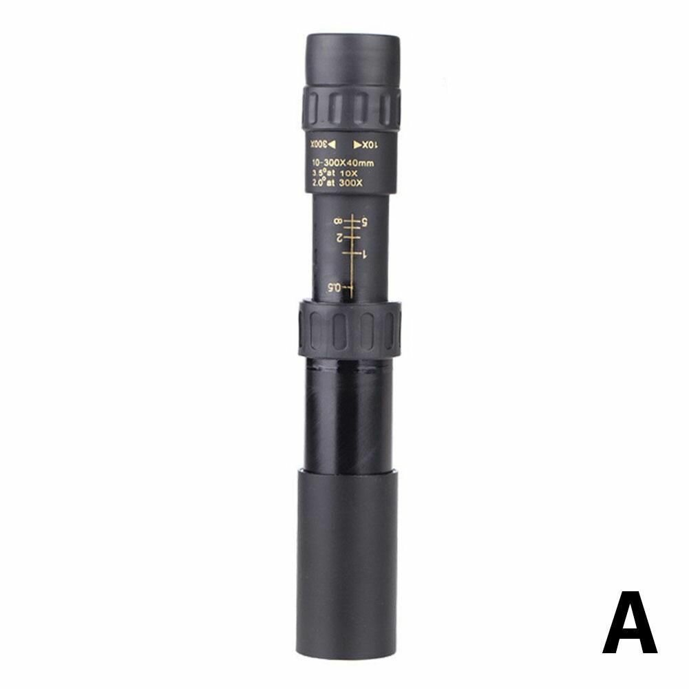 Монокулярный телескоп HD с 10-300-кратным увеличением для фотосъемки на мобильный телефон, портативная зрительная труба со штативом для наблюдения за птицами, кемпинга, пешего туризма