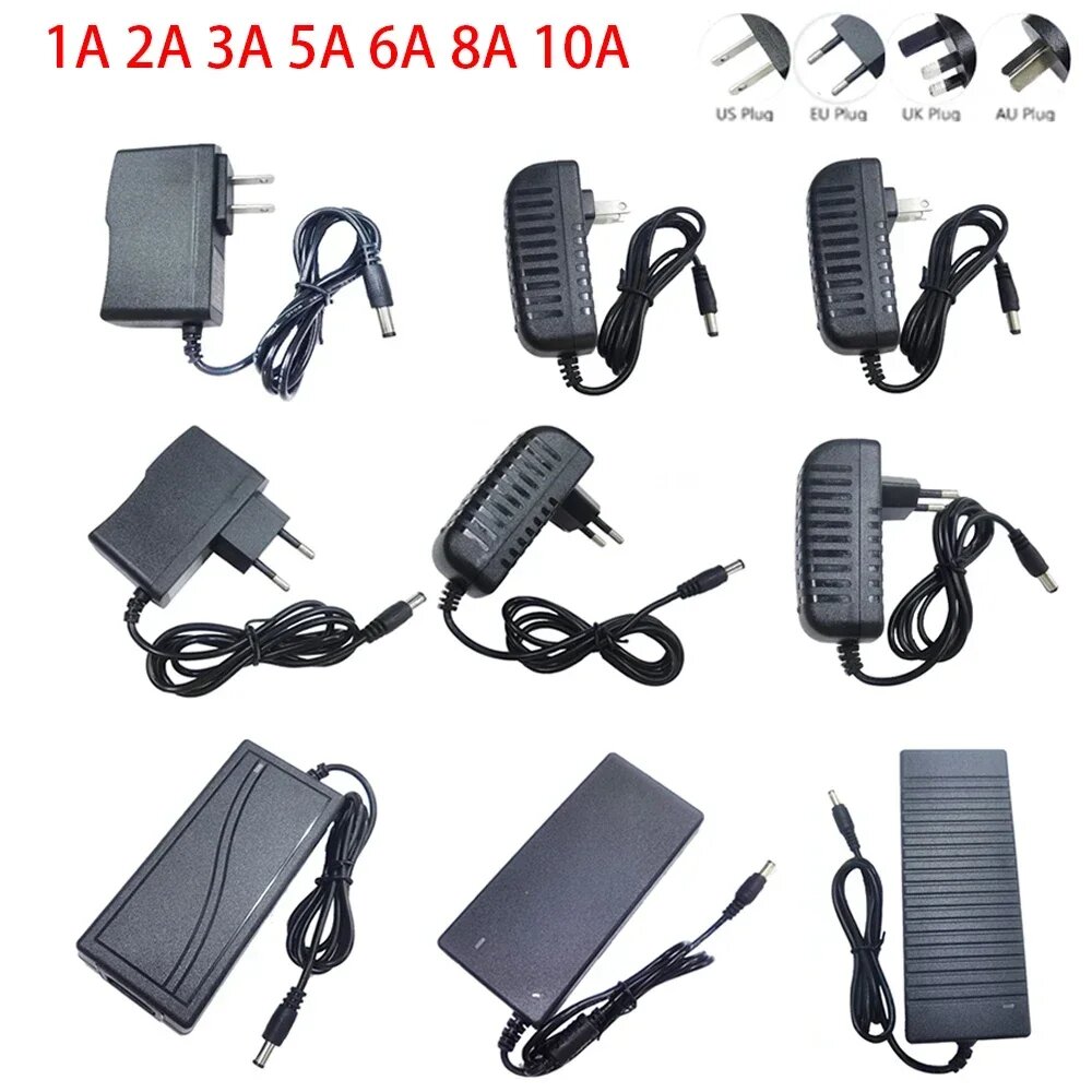 DAMTSM Трансформатор освещения 12В 1-10А 5А, EU, 24 В