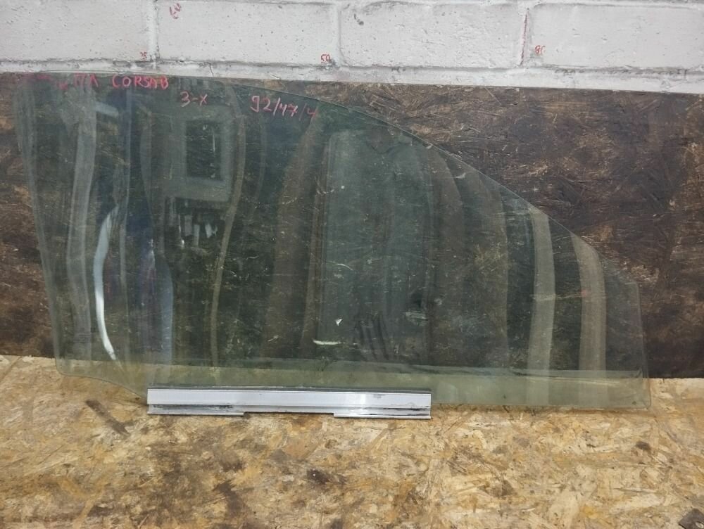 Стекло двери передней Opel Corsa B купэ Б/У с пробегом