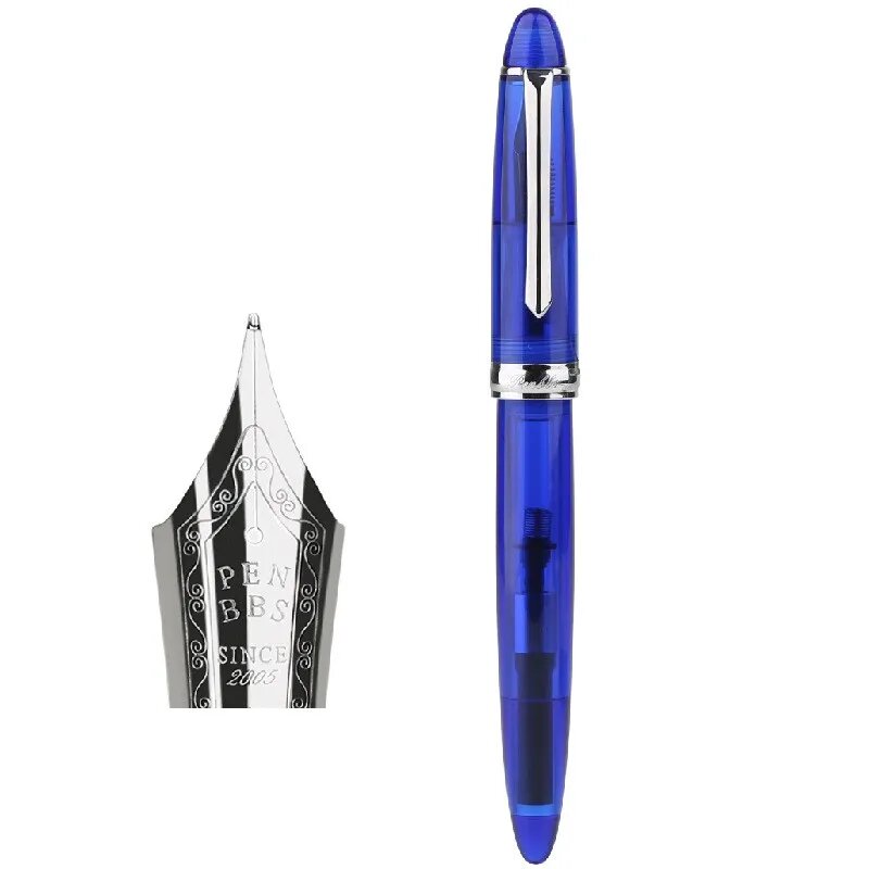 Перьевая ручка Penbbs 308 из смолы cloudless sky
