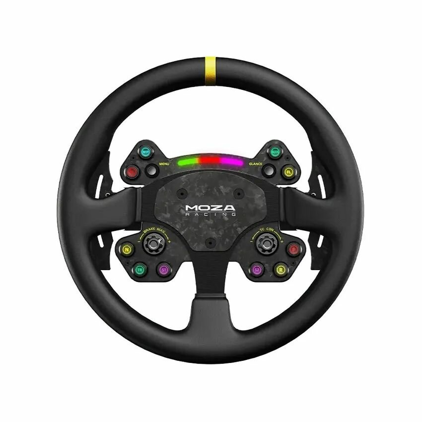 MOZA Racing RS V2, Рулевое колесо совместимо со всеми колесными базами MOZA, стандартный гоночный обод 13 дюймов