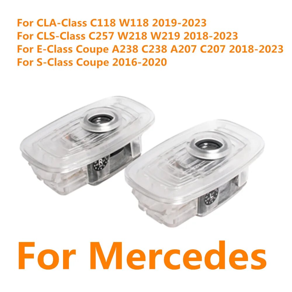 Светодиодный логотип для Mercedes AMG CLA C118 W118