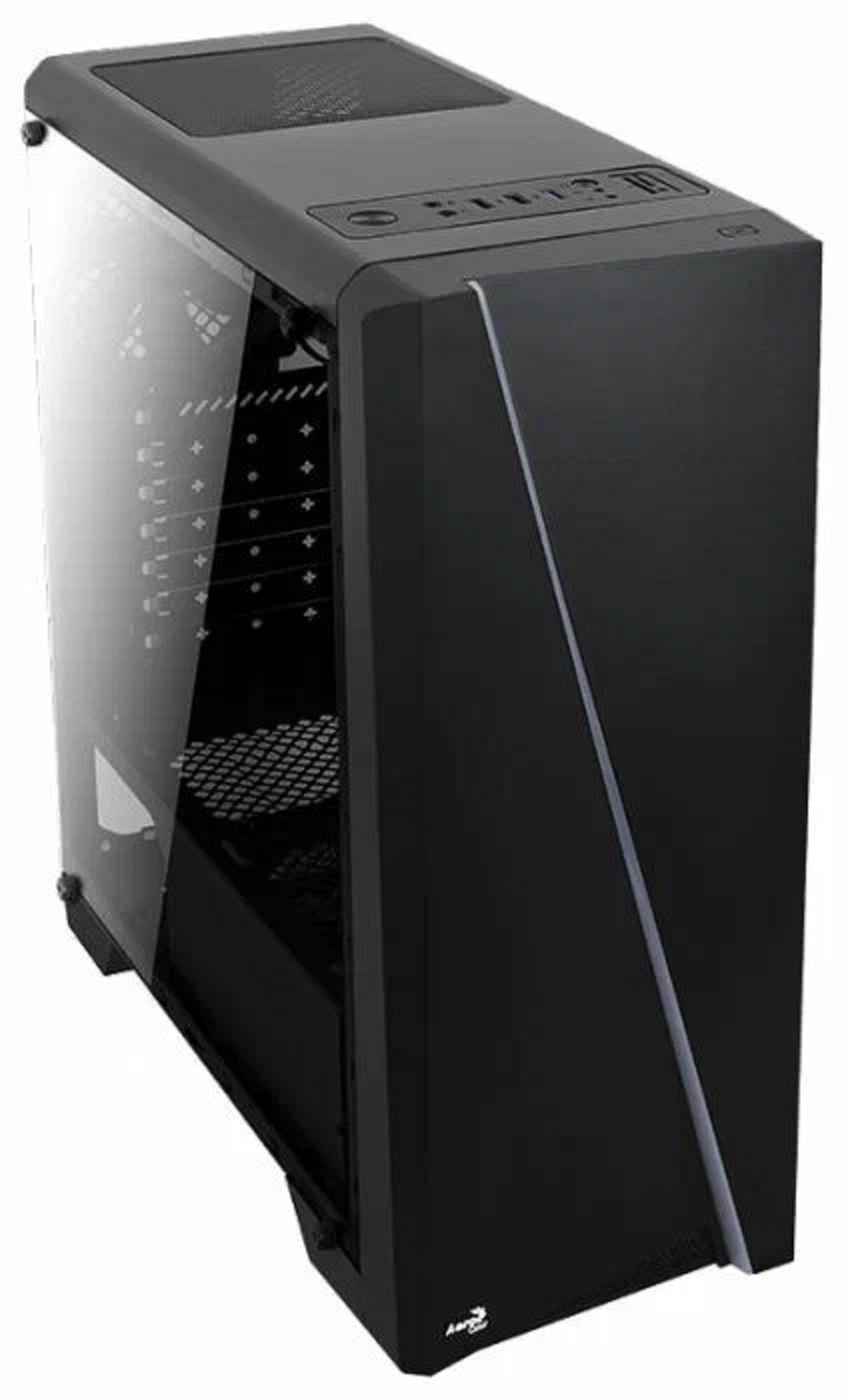 Корпус ATX AeroCool Cylon, Mid-Tower, Micro-ATX, Mini-ITX, Standard-ATX