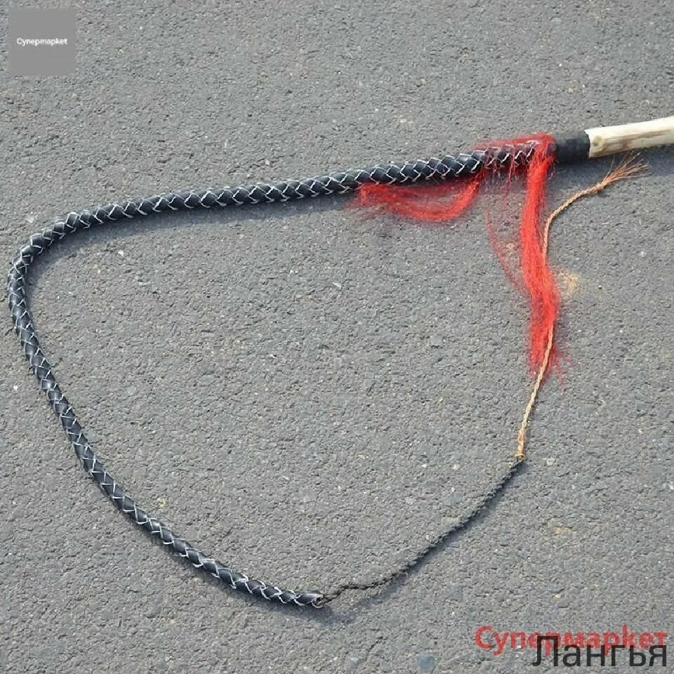 Хлыст для управления лошадью , 2 м, легкий, прочный, удобный