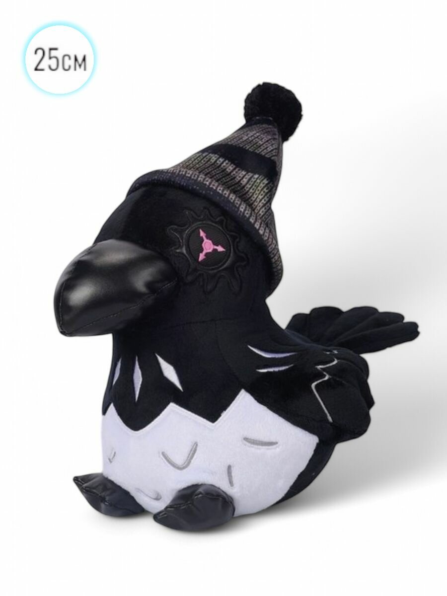 Мягкая игрушка- Ворона Узи Кроу (Uzi Krow)_Дроны-убийцы (Murder drones)