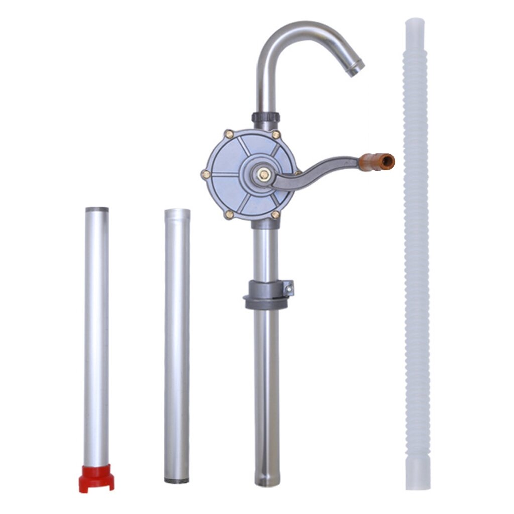 Портативный ручной насос для перекачки масла из алюминиевого сплава с ручным управлением и гидравлическим масляным насосом