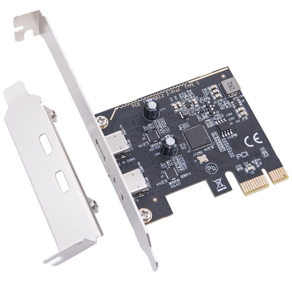 Карта расширения PCI E на 2 порта USB3.2 gen1