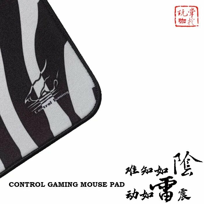 ControlGamingGear Игровой коврик для мыши, L, черно-серый