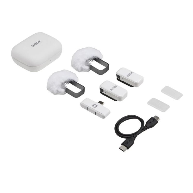 Радиосистема на два микрофона Rode Wireless Micro USB-C WHITE