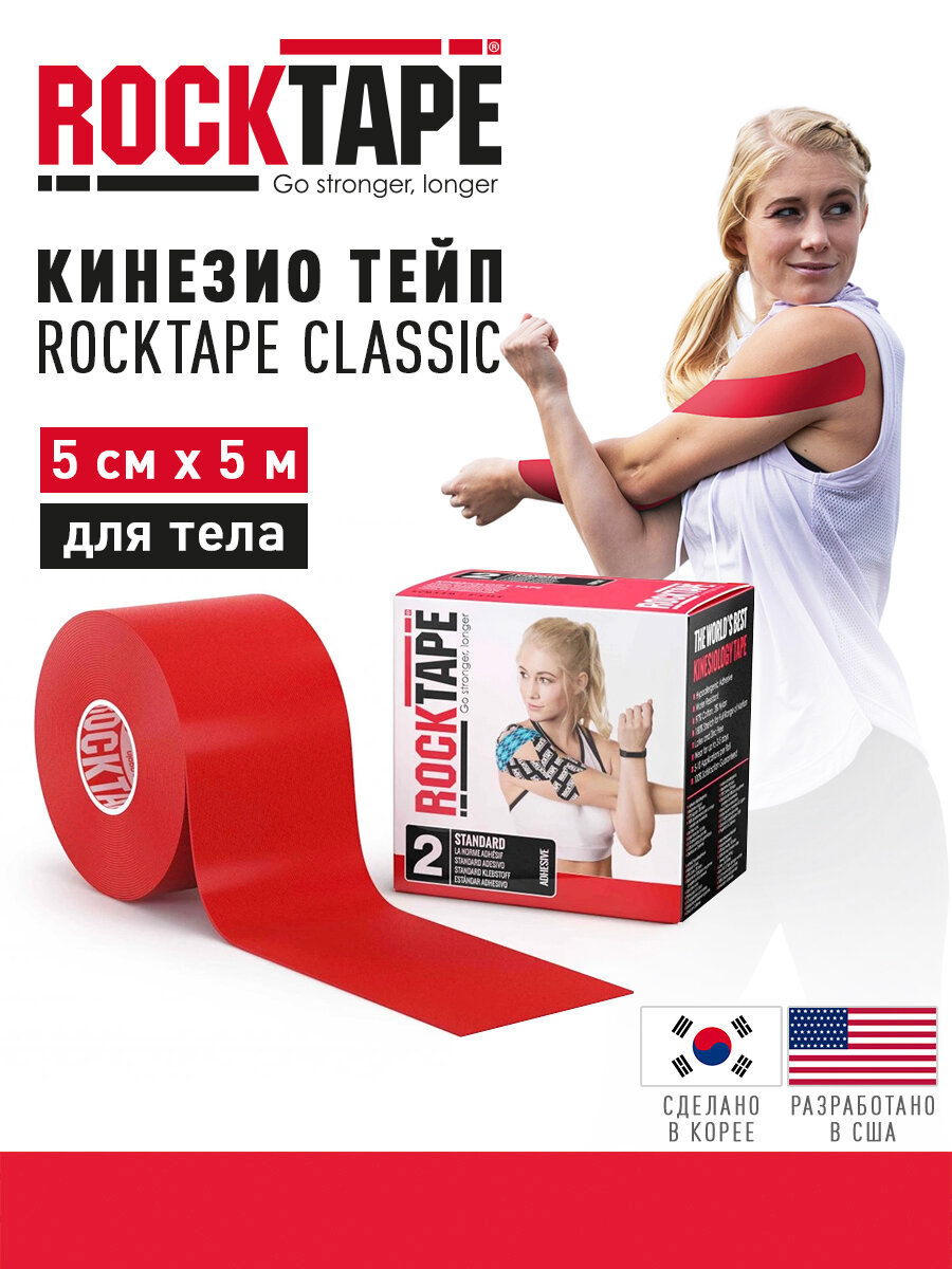 Кинезиотейп Rocktape Classic