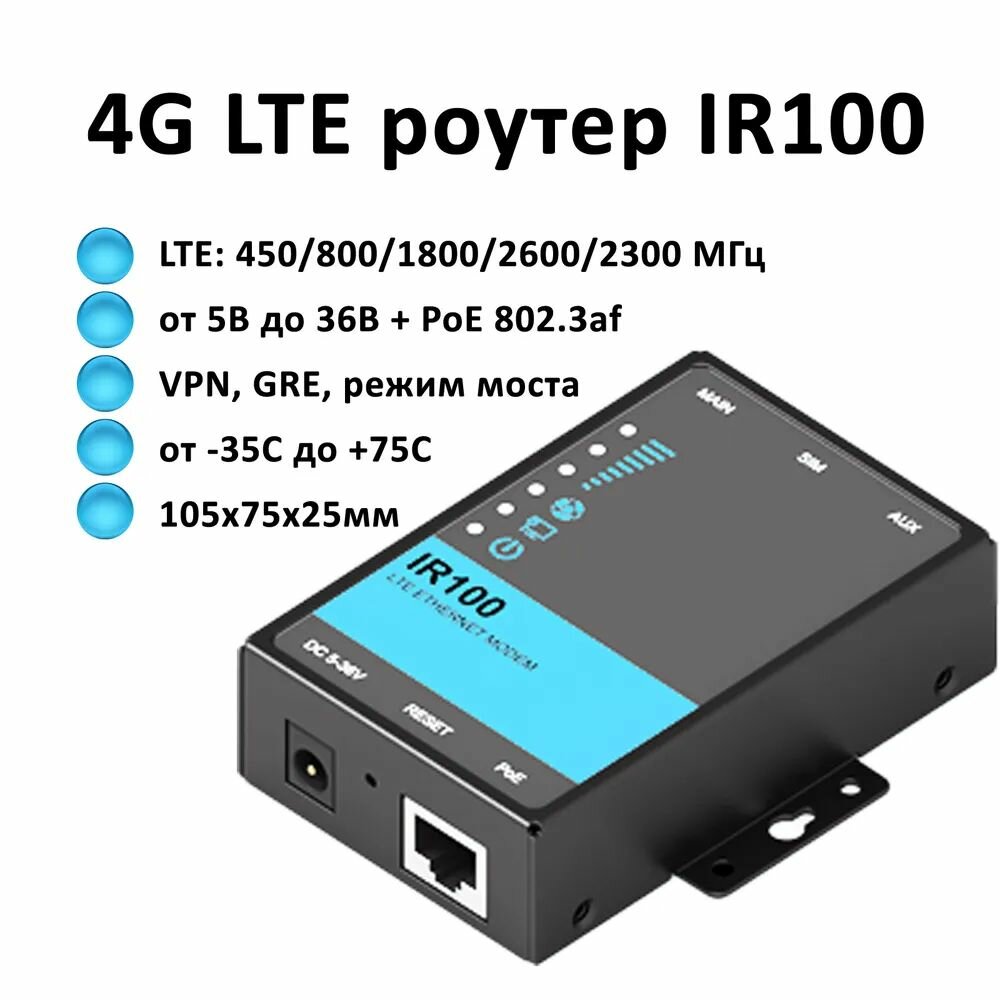 Роутер 4G t2 IR100