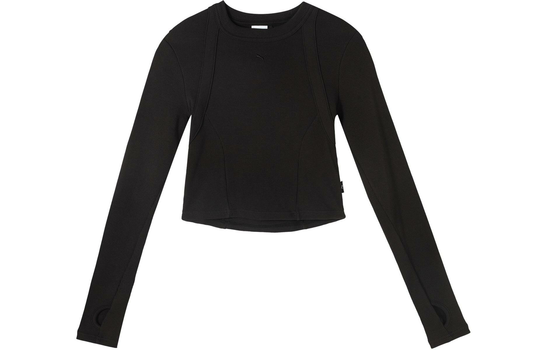 Футболка PUMA Black Crew Neck